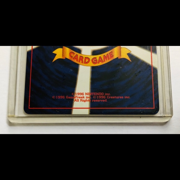 Other | Vintage Pokmon Pocket Monster First Edition Card | Poshmark